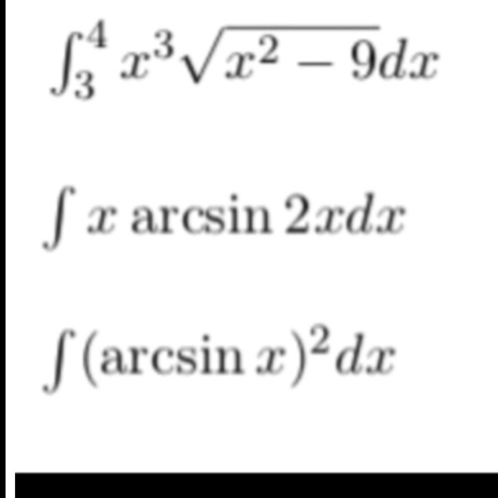Solved r arcsin 2rdr (arcsin adr | Chegg.com