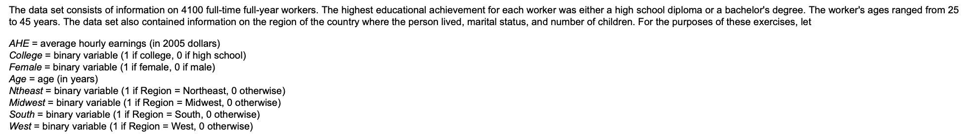 Solved The data set consists of information on 4100 | Chegg.com