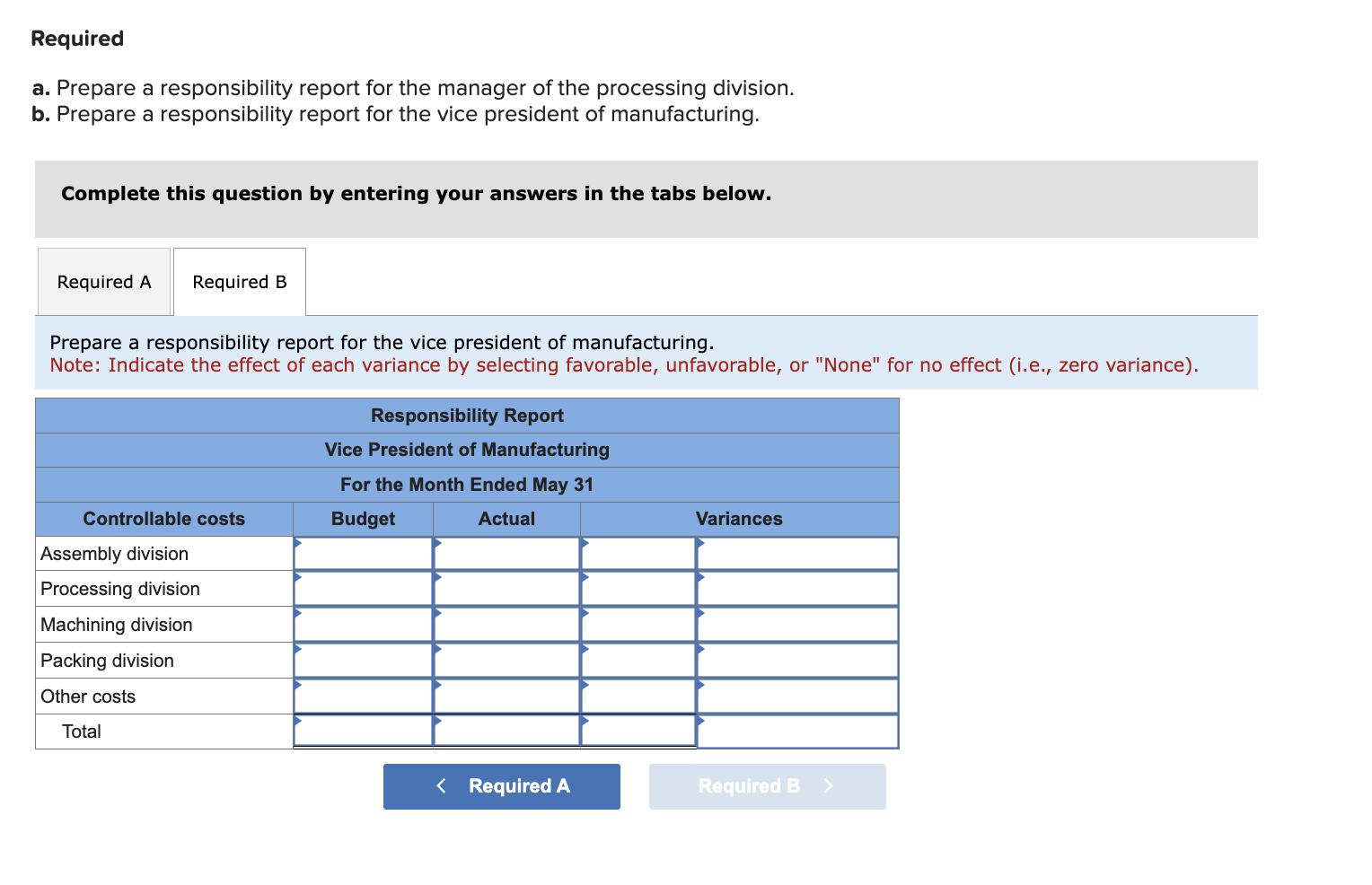 Baird Corporation has four divisions: the assembly | Chegg.com