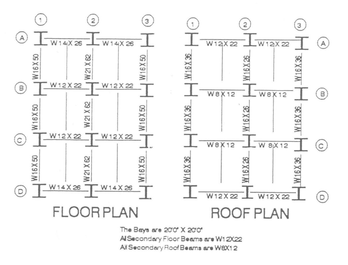 Using the column schedule and the framing plans, | Chegg.com Using the column schedule and the framing plans, | Chegg.com