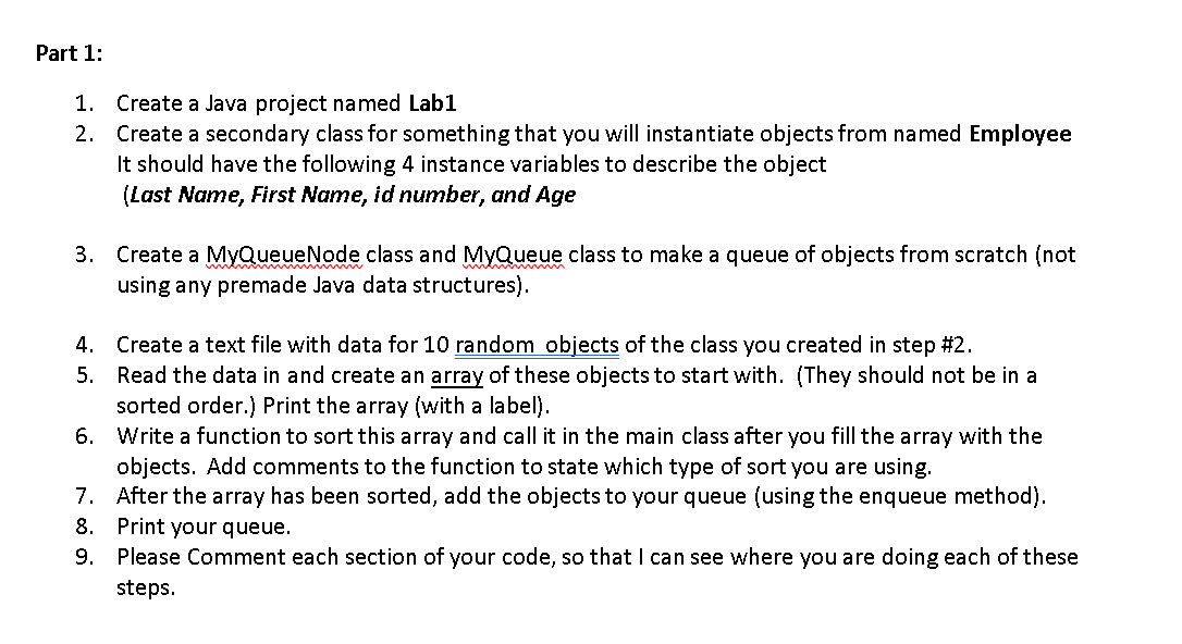 Solved Java!! I am providing Queue classes example that can | Chegg.com
