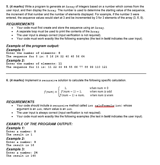 Solved Answer must be in java language. Use Jdoodle, Eclipse | Chegg.com
