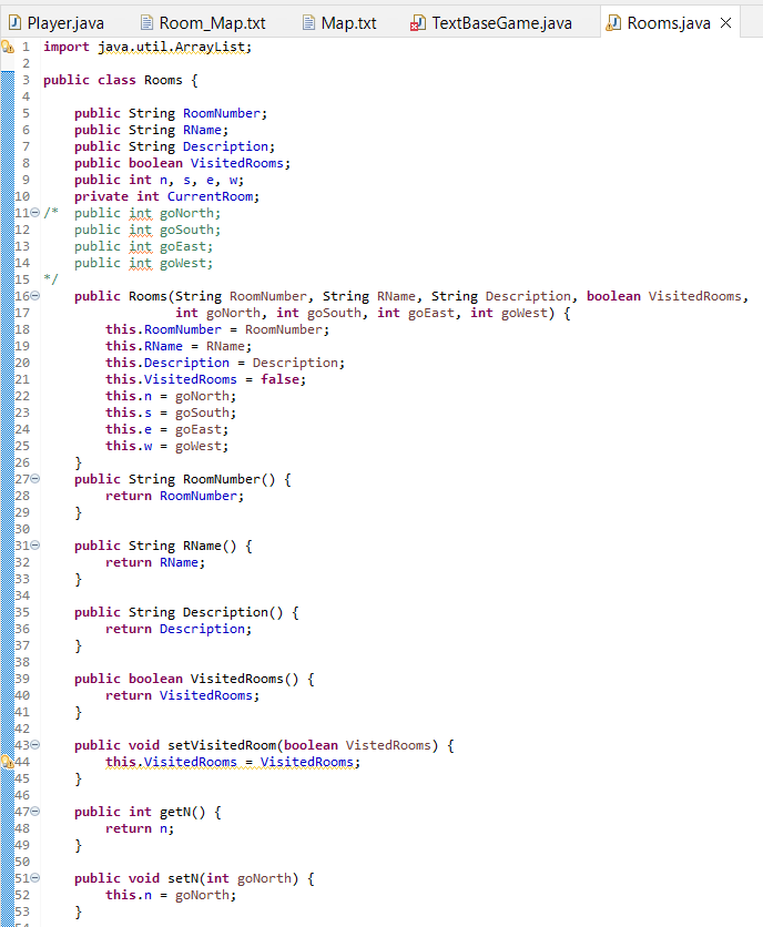 Solved Overview of the data files The adventure program you | Chegg.com