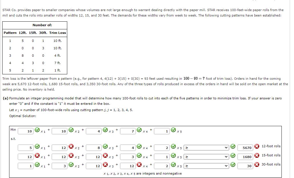 Solved STAR Co. ﻿provides paper to smaller companies whose | Chegg.com