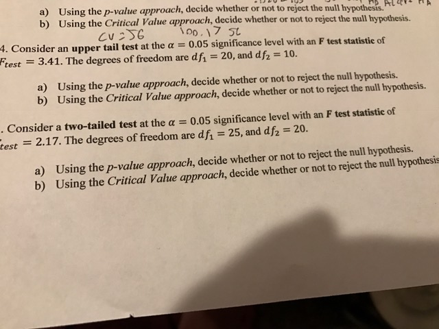 Solved a) Using the p-value approach, decide whether or not | Chegg.com