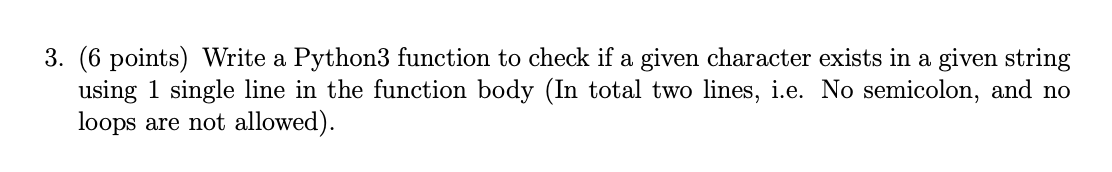 Solved 3 6 Points Write A Python3 Function To Check If A 4903