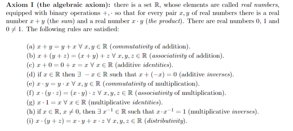 Multiplicative Identity