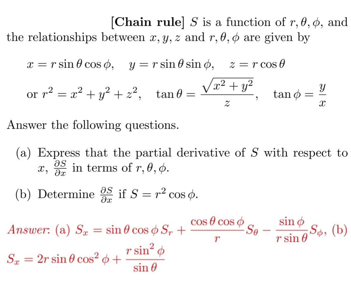 Solved I don't understand how to get this answer (a) and (b) | Chegg.com
