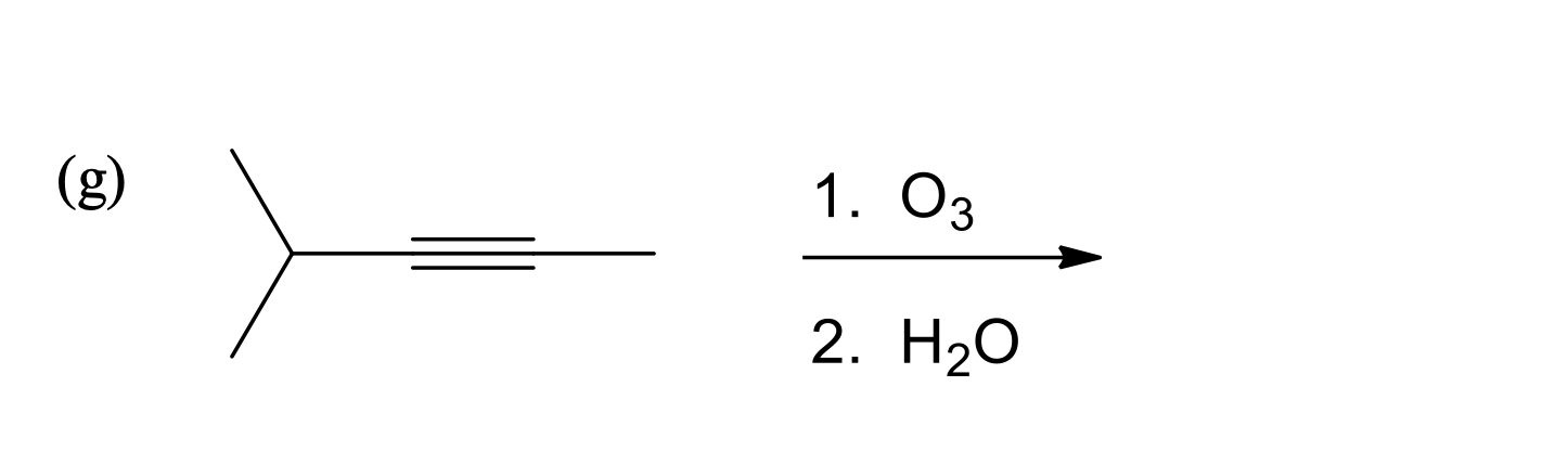 Solved 3. Fill in the missing products of each reaction and | Chegg.com