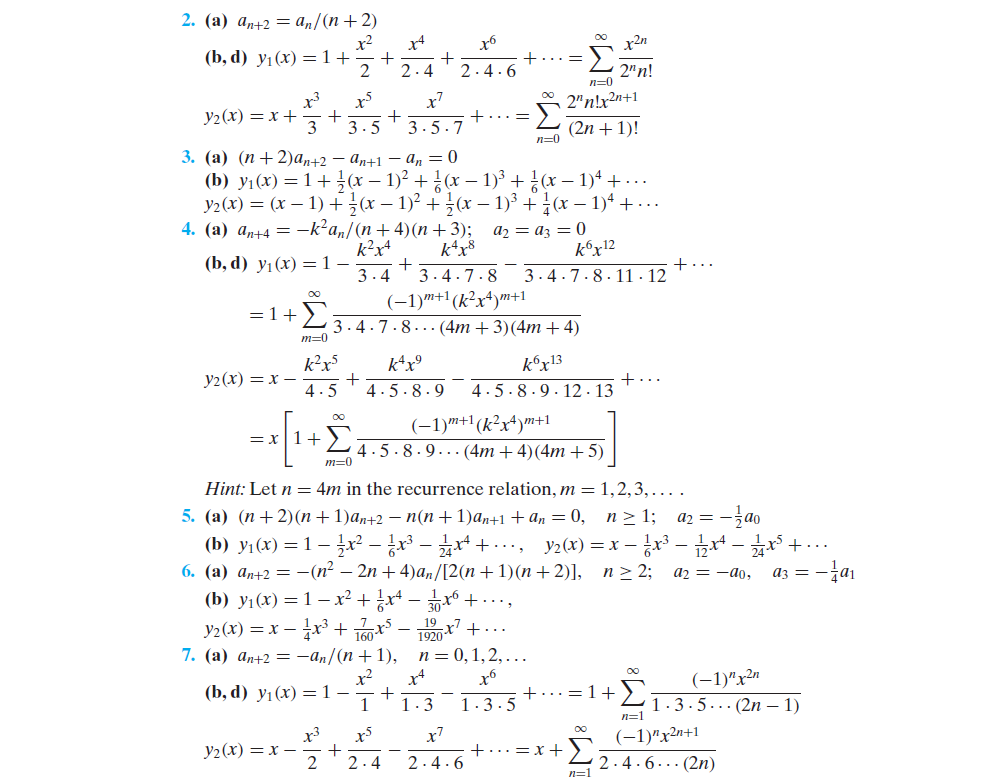 Solved In each of Problems 1 through 14: (a) Seek power | Chegg.com
