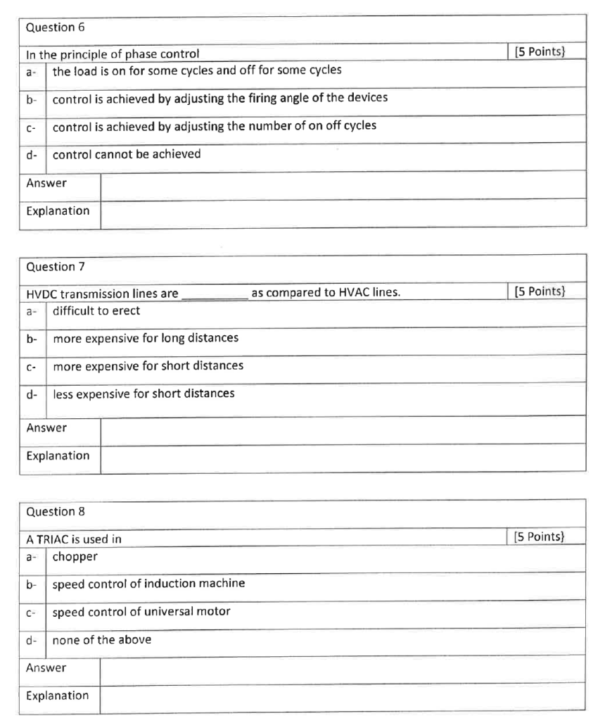 Solved Question 6 [5 Points) In the principle of phase | Chegg.com