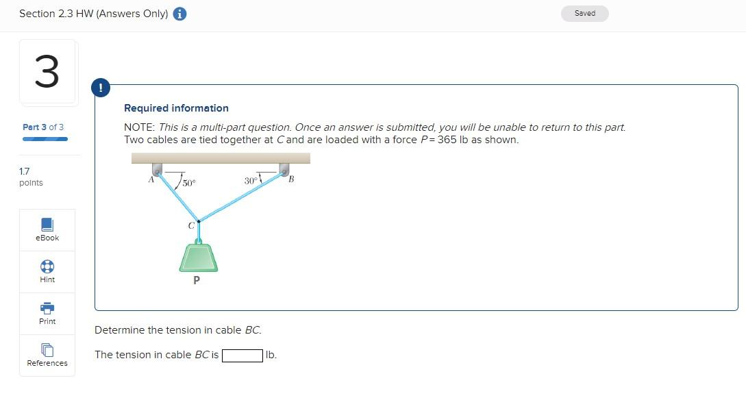 Solved Required information NOTE: This is a multi-part | Chegg.com