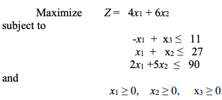 Solved Maximize Z=4x1+6x2 subject to | Chegg.com