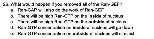 Solved 26. What would happen if you removed all of the | Chegg.com