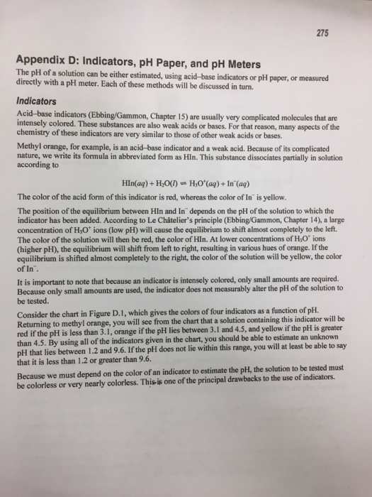 Solved FIGURE D.1 Color changes for four acid-base | Chegg.com