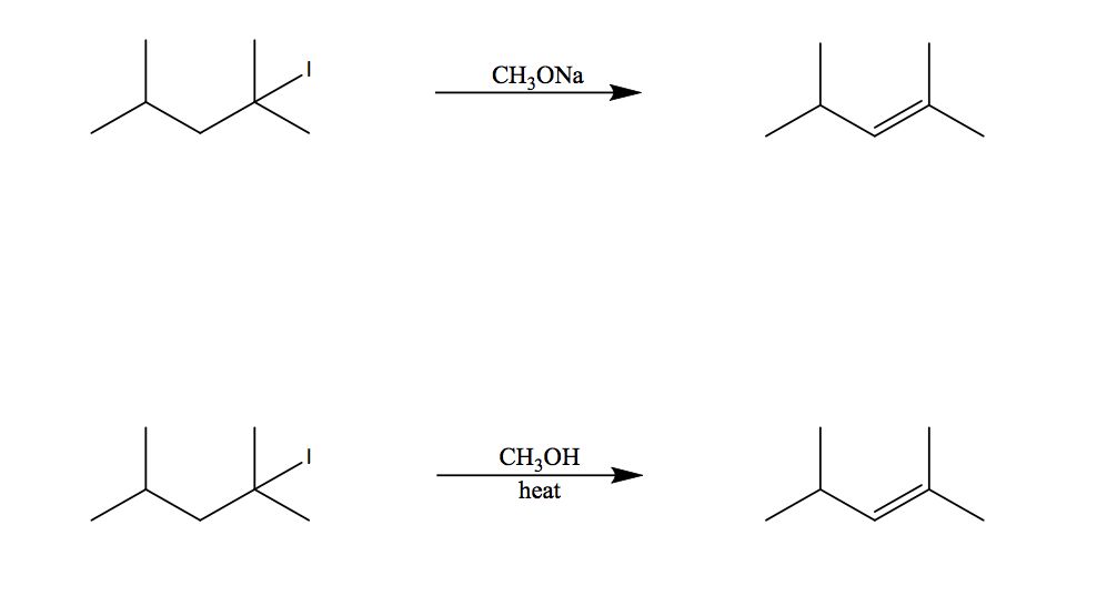 Solved CHLNa CH3OH heat | Chegg.com