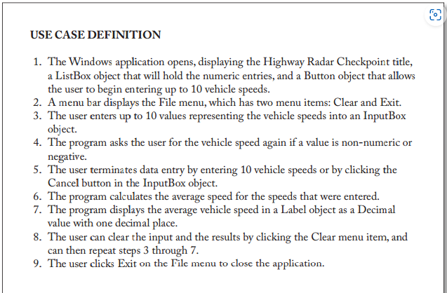 Solved 1. The Windows application opens, displaying the | Chegg.com