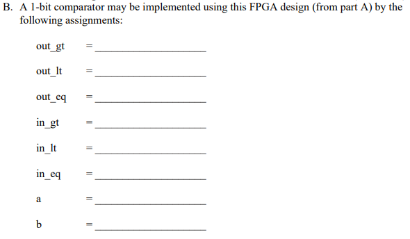 Consider a FPGA Architecture which allows for outputs | Chegg.com