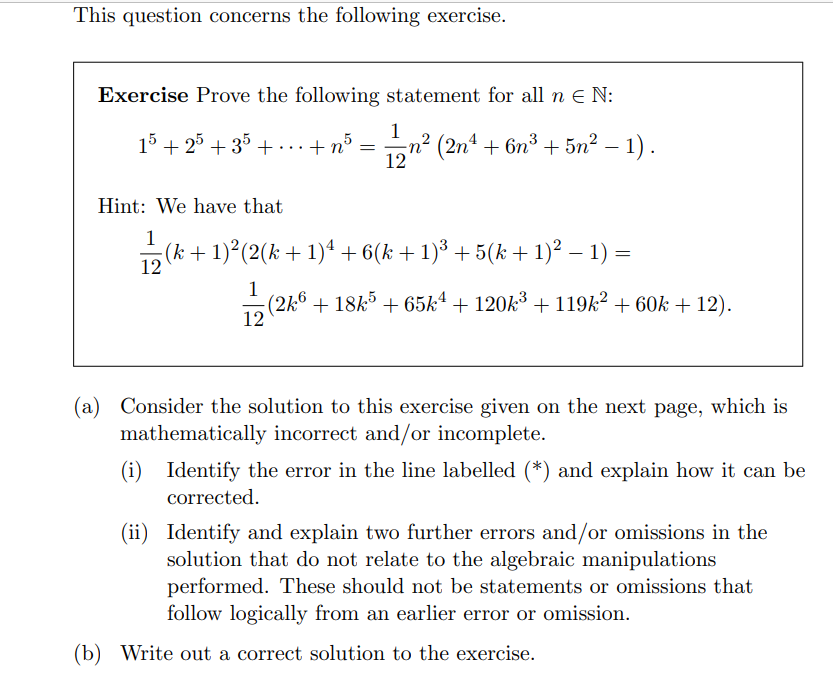 This question concerns the following | Chegg.com