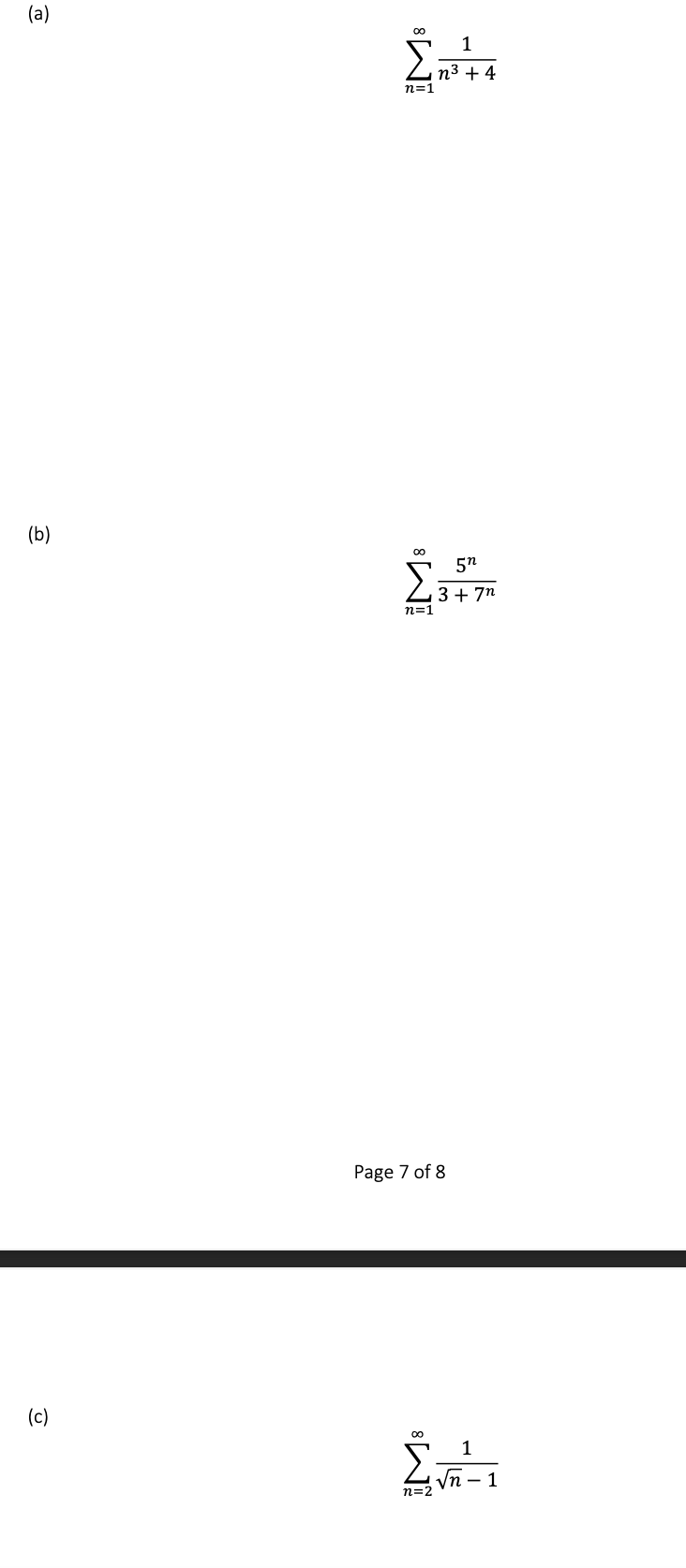 Solved Please solve the following calc 2 question asap | Chegg.com