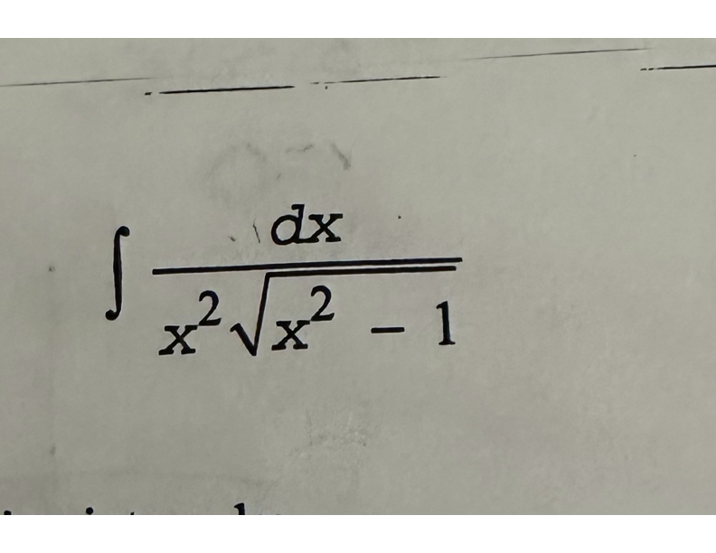 Solved ∫x2x2−1dx | Chegg.com