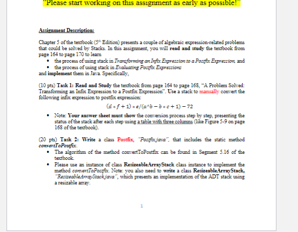 Solved 1/ converts an inilx expression to an equivalent | Chegg.com