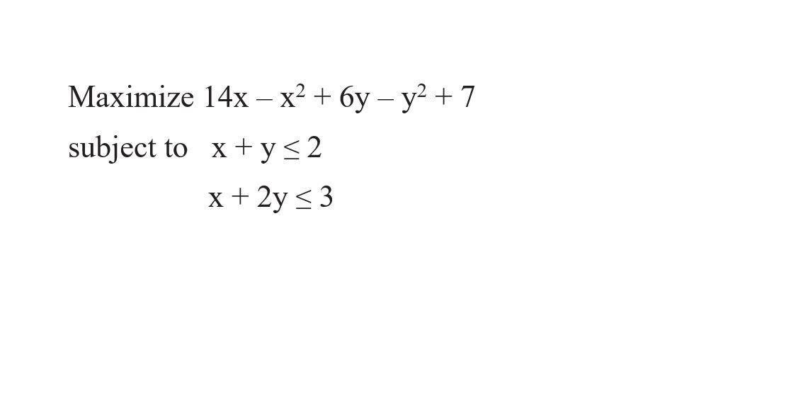 Solved This Is A Non Linear Optimization Problem Please 
