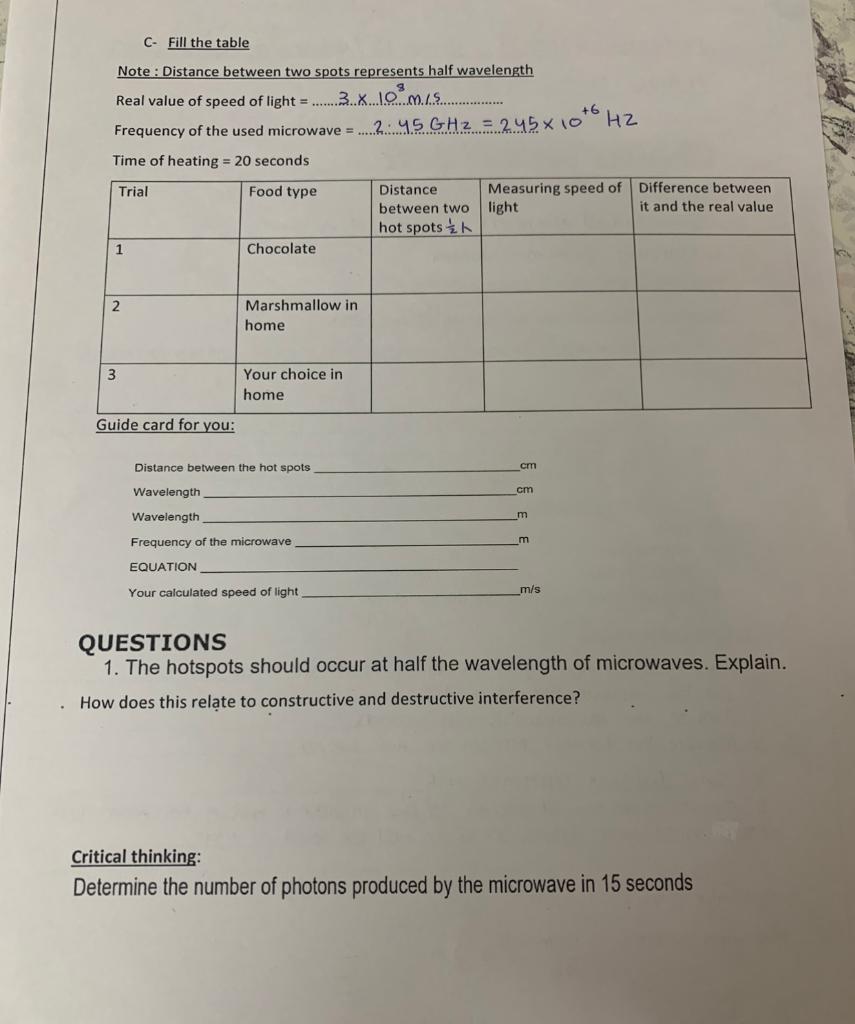 Performance Task 2: operties Term 1 Purpose : Finding | Chegg.com