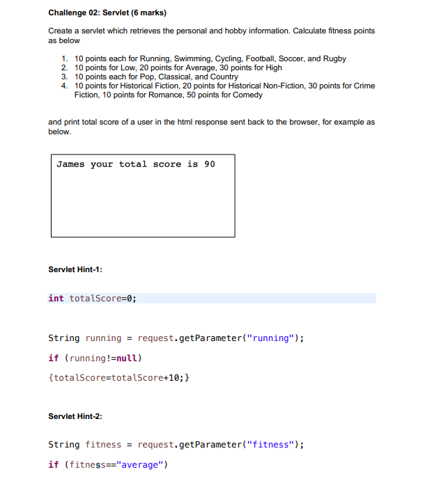 Solved Please code a java servlet file that works with this | Chegg.com