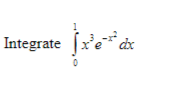 Solved Integrate dx | Chegg.com