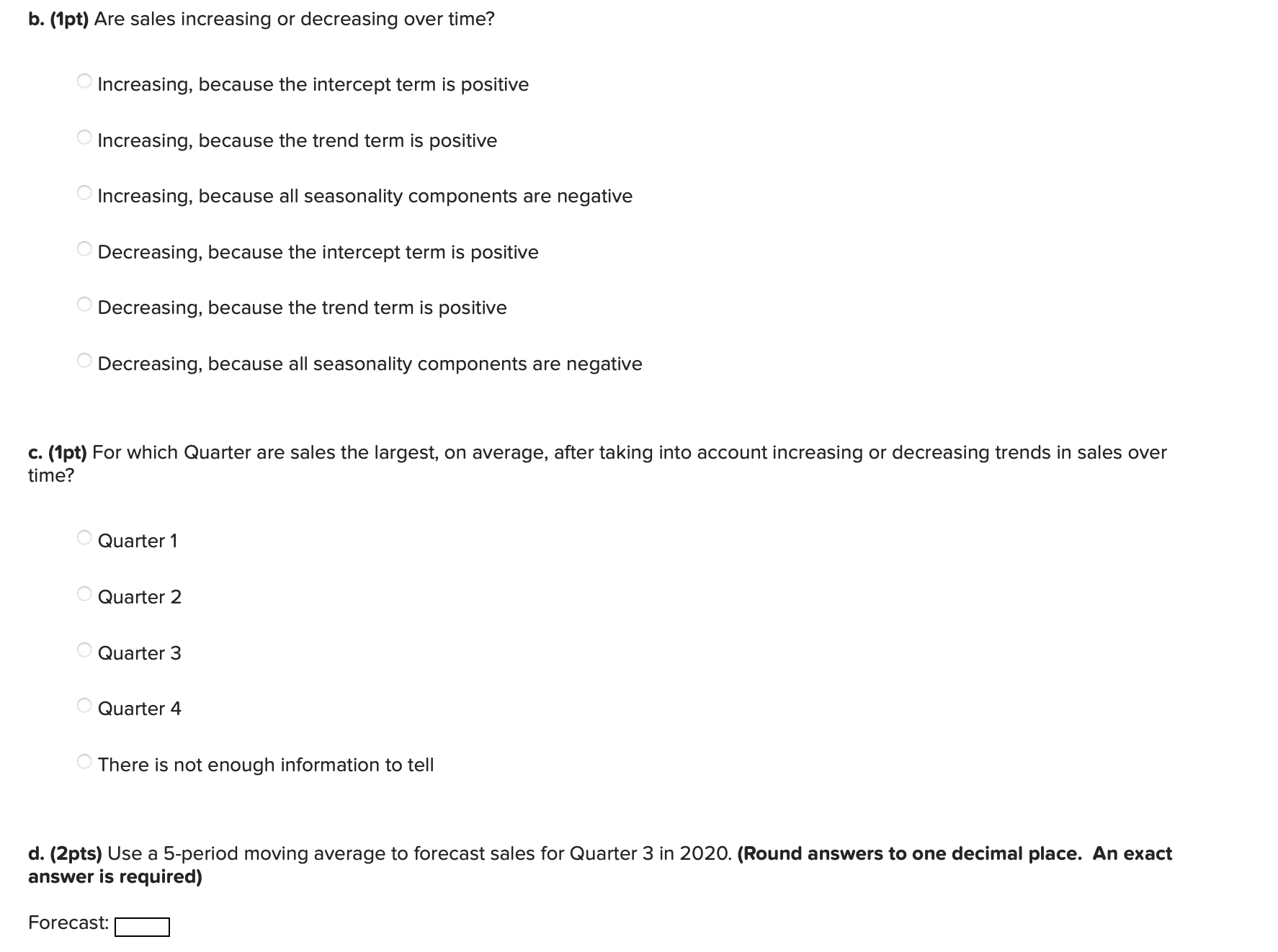 solved-a-time-series-linear-model-is-fit-to-the-data-chegg