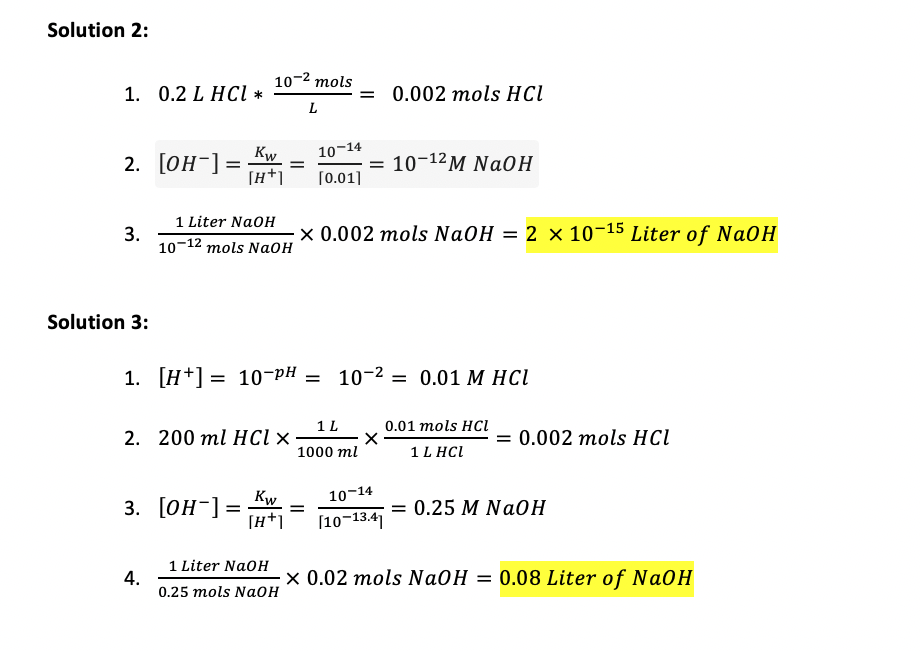 Solved 10. You're grading the recent titration post lab | Chegg.com