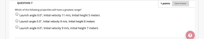 Solved QUESTION7 1 points Save Answer Which of the following | Chegg.com