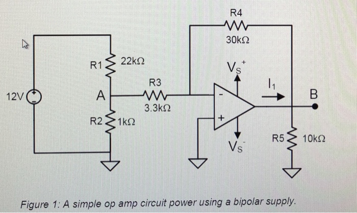 Solved Consider the op amp circuit shown in Figure 1 and, | Chegg.com Solved Consider the op amp circuit shown in Figure 1 and, | Chegg.com