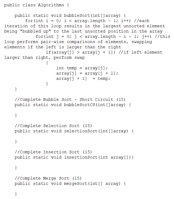 istructions: 1. Create a Java project called | Chegg.com