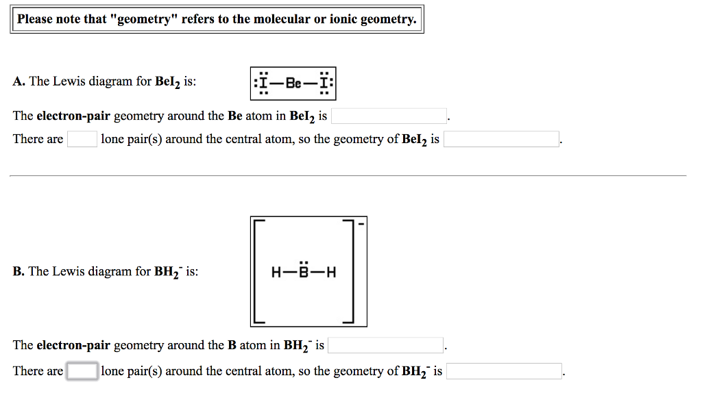 Bei2 Molecular Geometry