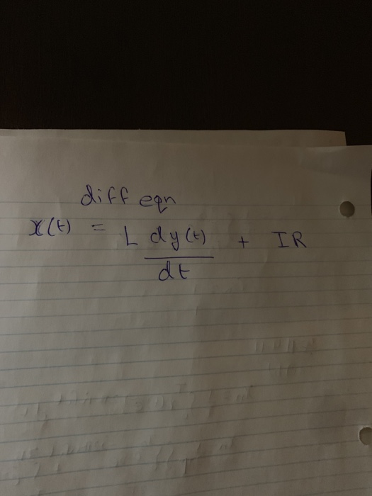 Solved r the LR circuit network in Fig. 3, based on the | Chegg.com