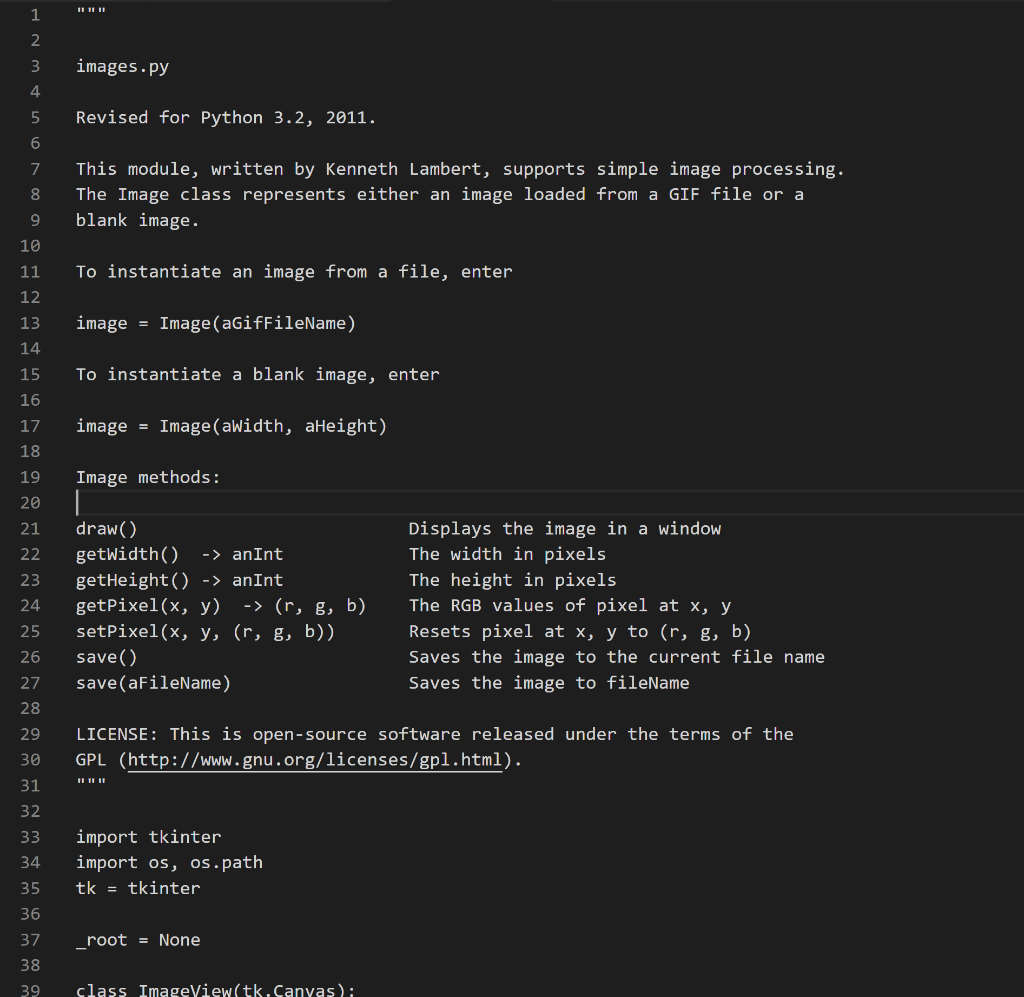 The edge-detection function (detectEdges) | Chegg.com