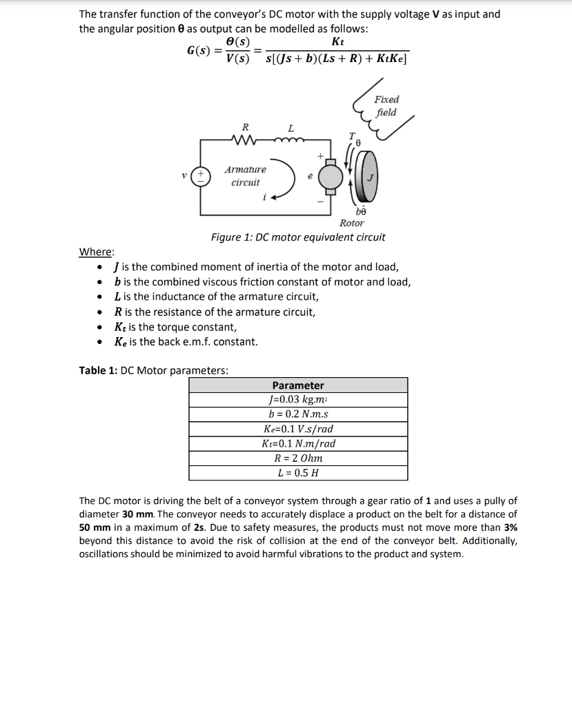 Use Matlab/Simulink to Derive both the transfer | Chegg.com