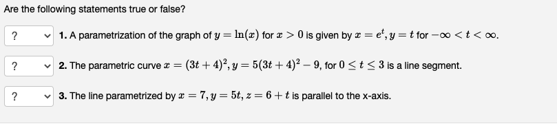 Solved Are the following statements true or false? ? 1. A | Chegg.com