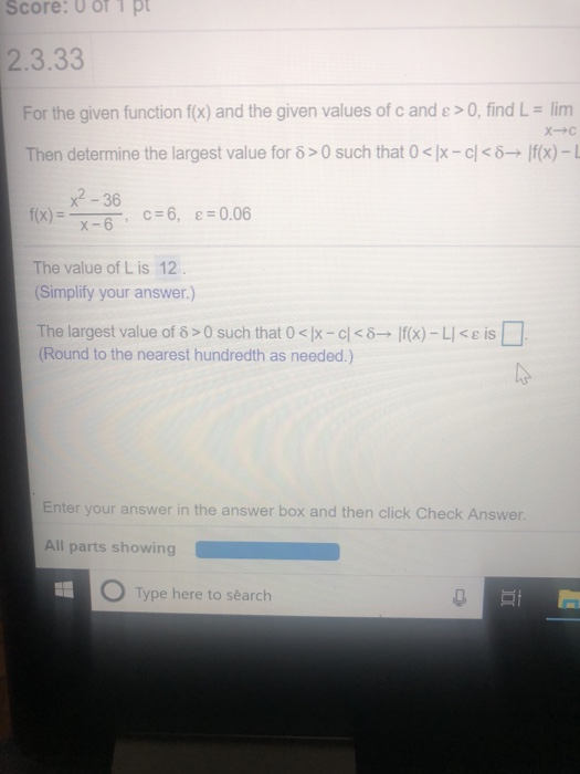 Solved For the given function f(x) and the given values of c | Chegg.com