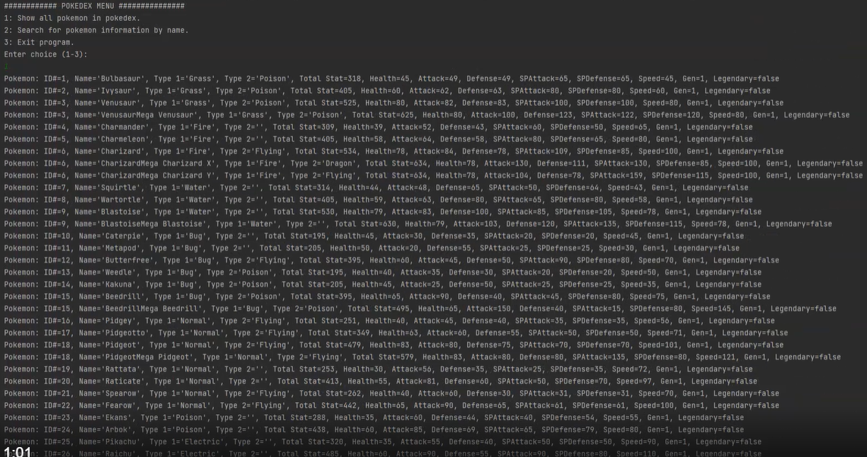 Solved Program Specifications: (Use Java, Create a menu to | Chegg.com