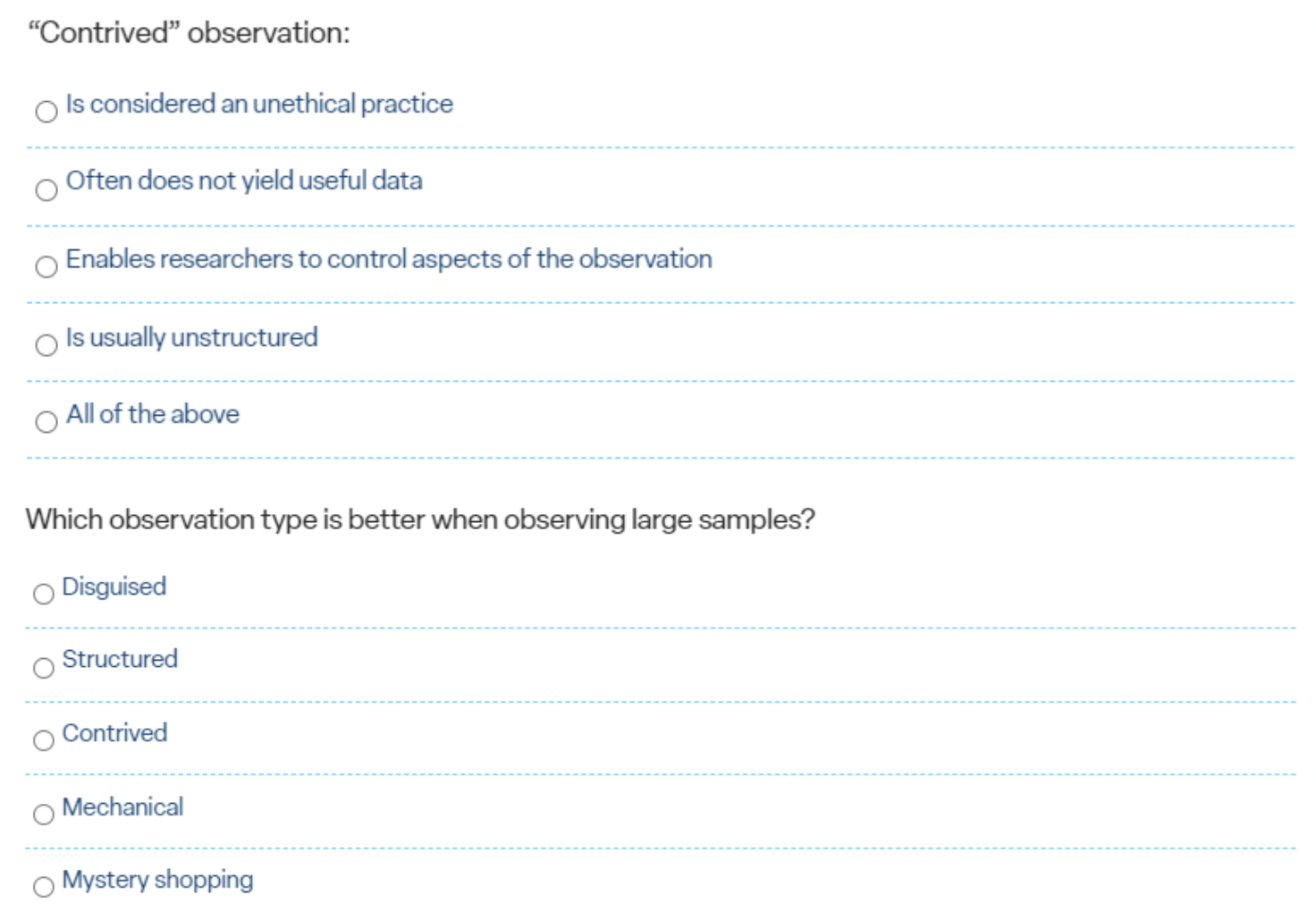 Solved Determining data patterns in writings is an example | Chegg.com