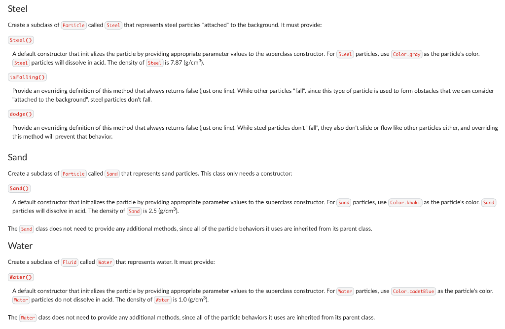 A Particle Simulator ParticleBase Particle Fluid | Chegg.com