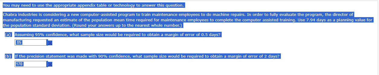 Solved You may need to use the appropriate appendix table or | Chegg.com