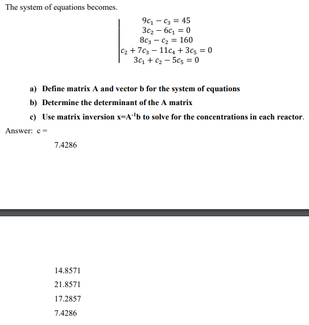 Solved Q2. Five reactors linked by pipes are shown in | Chegg.com