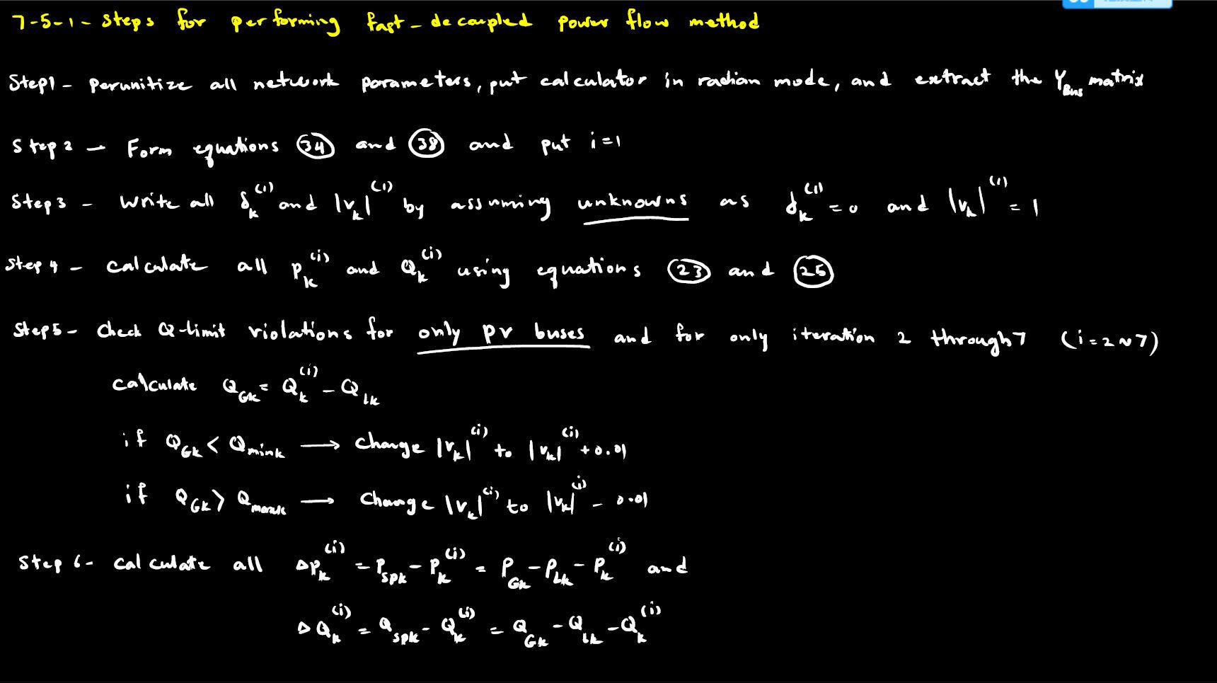 PLEASE WRITE THE MATLAB CODE FOR FAST DECOUPLED POWER | Chegg.com
