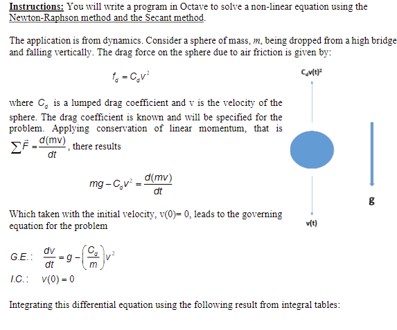 Instructions: You will write a program in Octave to | Chegg.com