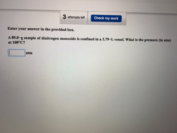Solved 3 attempts left Check my work Enter your answer in | Chegg.com