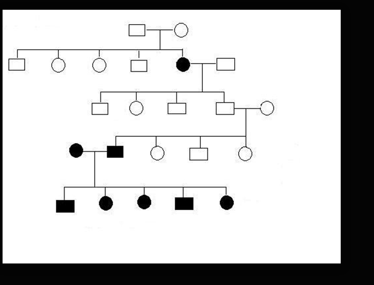 Solved Included below are two pedigrees. Each pedigree | Chegg.com